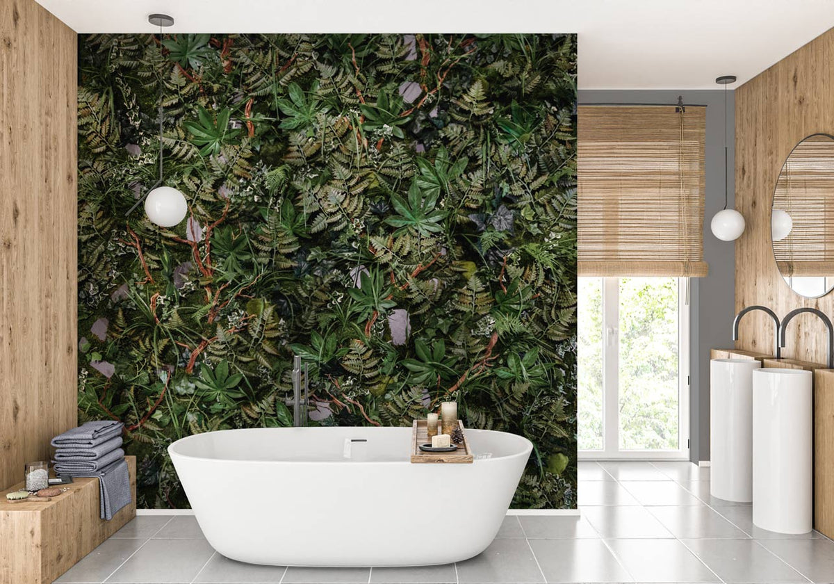 Papier Peint Trompe L Oeil Vegetal